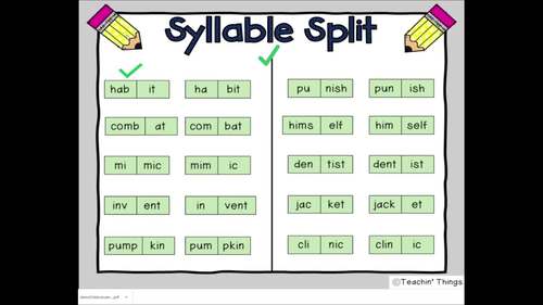 Phonics Foundations Level 2 Unit 5 Digital Word Word for Google Slides