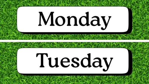 Classroom Decor- Football Themed by Apples and Endzones | TPT