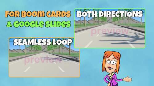 Street Landscape Animated Images (Gifs) Digital Resource | TPT