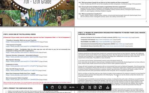 NEW! GEOGRAPHY— COMPASSION EARTH DAY PROJECT | Facing Needs Around the ...