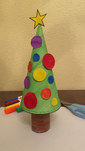 GeomeTREE 3D Christmas Math Activity Volume Area Circumference Project ...