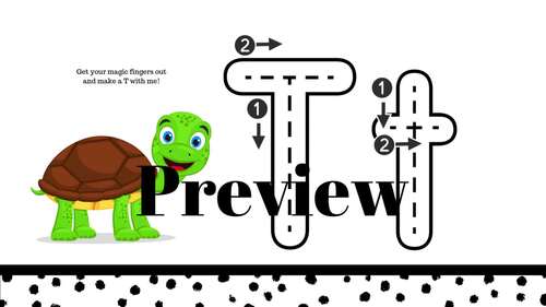 Turtle Unit| Turtle Interactive Video| Letter Tt Activity| Turtle Video ...