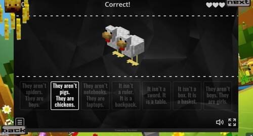 Minecraft ESL - "TO BE. PART 2" (Negative and Interrogative) by ...