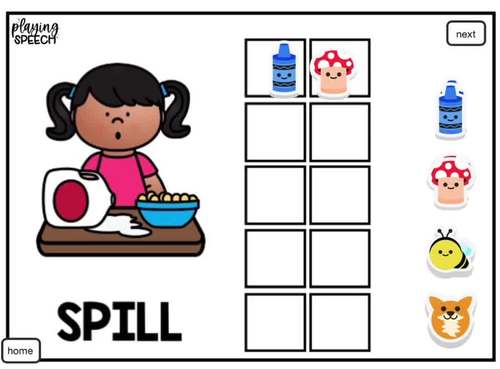 Cycles Approach S Blends Clusters Boom Cards for Speech Therapy | TPT
