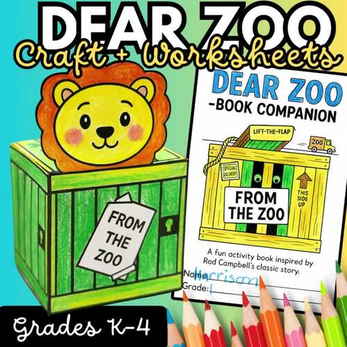 Dear Zoo Book Companion Activities | Reading, Writing & Craft for K–3