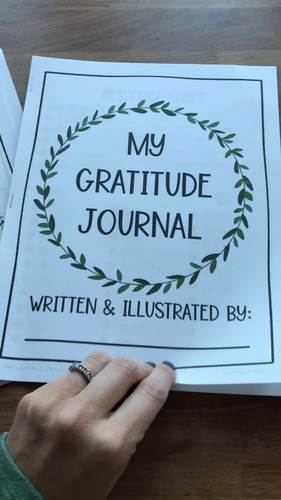 Gratitude Journal for Thanksgiving | What are you Thankful for? | TPT
