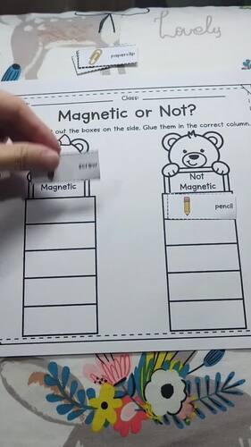 Magnets: Magnetic or Not Magnetic Sort – Fun & Hands-On Science Activity!
