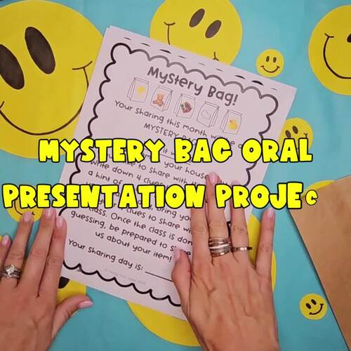 Oral Presentation Project - Mystery Bag - Speaking & Listening ...