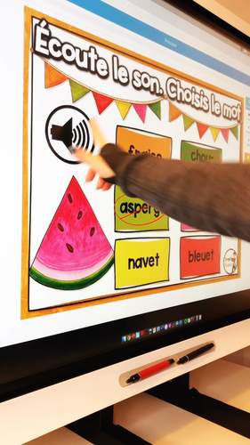 French BOOM card - Jeu AUDIO - Fruits et légumes - 24 cartes ...