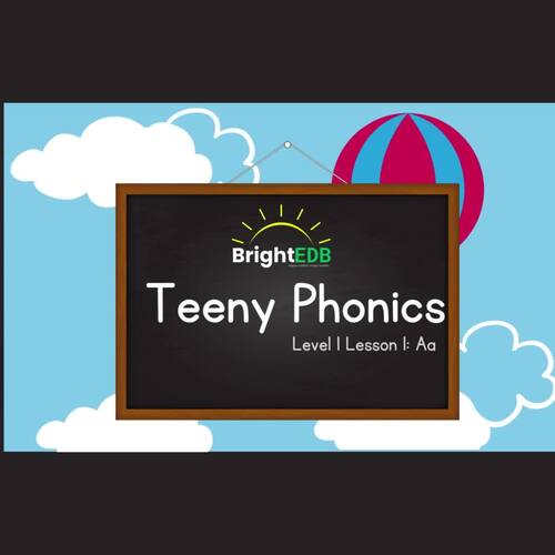 Teeny Phonics Level 1 - 26 PDF Lessons (Online Teaching) by BrightKid