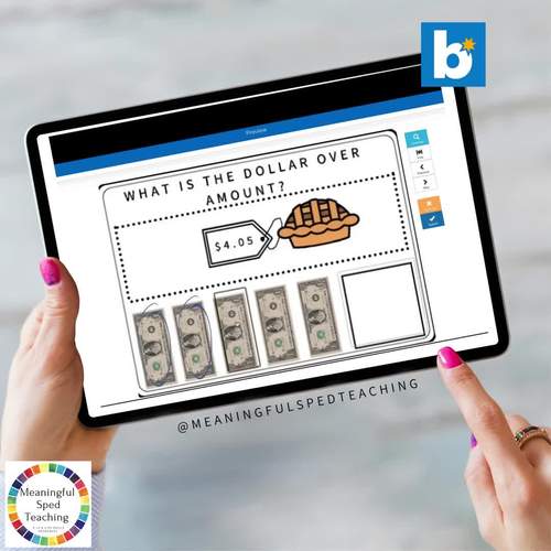 Thanksgiving Life Skills Next Dollar Up Math Boom Cards™ | TPT