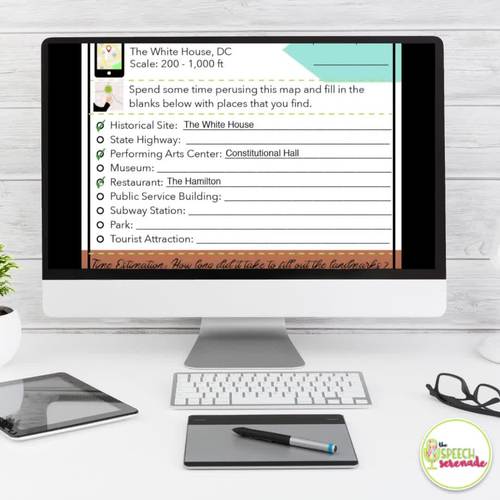 NO PRINT Mapping Out Language Functional Life Skills Washington DC