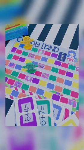 Candy Land Dolch Pre-Primer Sight Word Game by Teaching with Mel D