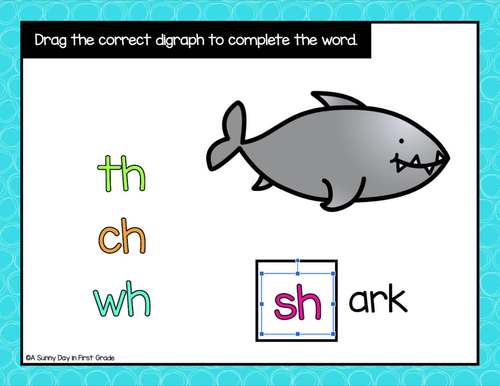Digraphs for Google Slides™ - Distance Learning by A Sunny Day in First ...