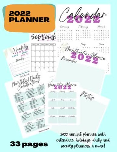 2022 Planner by Our Homeschool Table | TPT