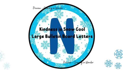Winter, Christmas Bulletin Board, Kindness is Snow Cool! by Growing In ...