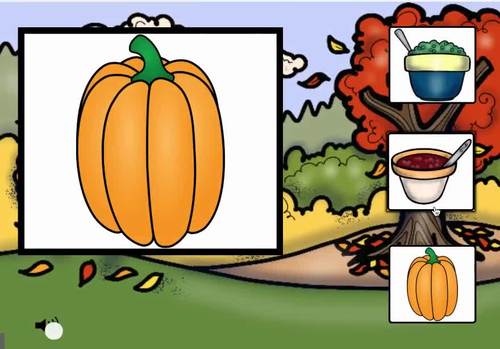 Fall Life Skills Picture Match Boom Cards Bundle by Life Skilled Lessons