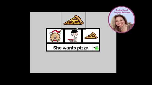 Feed the Elf Kids Winter Food Identification & Sentence Strip Language ...