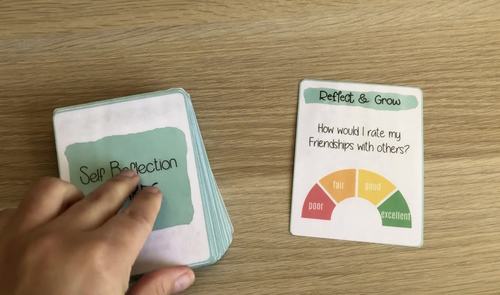 Self Reflection Cards - Build Emotional Intelligence by Resource Haven