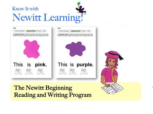 Newitt Book 1 Lesson 3 PowerPoint: Separate Words in Sentences | TPT