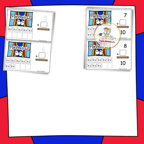 Marshmallow Ten Frame Activity for preschoolers! - Preschool Math ...