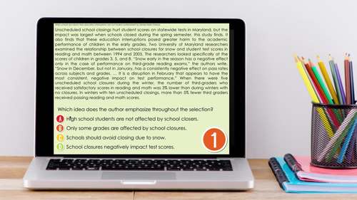 STAAR Claim & Evidence Test Prep | Google Slides Review Game | NEW Item ...