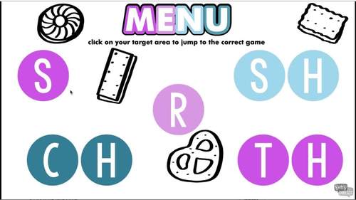 Speechy Granny Digital Articulation Game [teletherapy, distance learning]