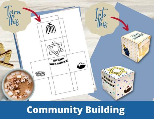 Low Cost HANUKKAH Chanukah Holiday Gift Exchange Activity for Community ...