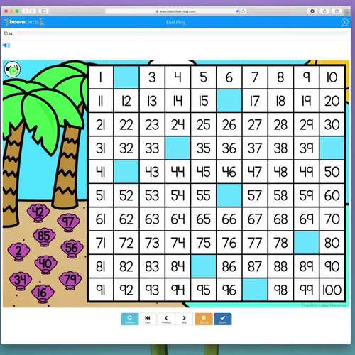 Numbers to 100 | Boom Cards™ for Distance Learning by The Printable ...