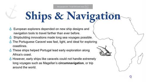 Ships & Navigation (The Age of Exploration) by ThinkBright by Janay
