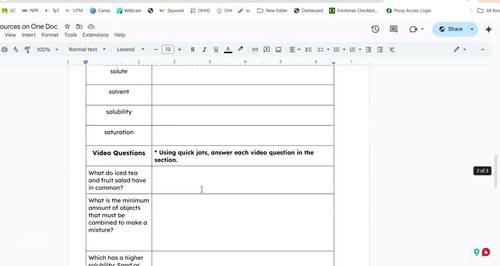 Crash Course Kids Properties of Matter | Guided Notes Bundle | NGSS Science