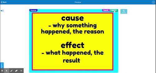 CAUSE and EFFECT Activities Boom Cards distance learning digital resources