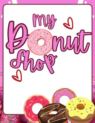 Donut Shop Dramatic Play Printable for Kids | Pretend Play Donut Store ...