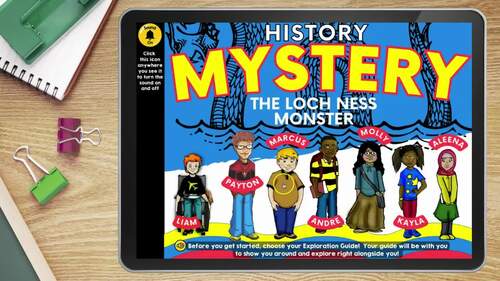 History Mystery: The Loch Ness Monster LINKtivity® by The Classroom Nook
