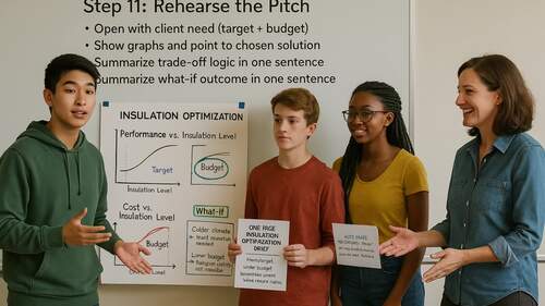 AP Precalculus Project | Insulation Design for Energy-Efficient Homes