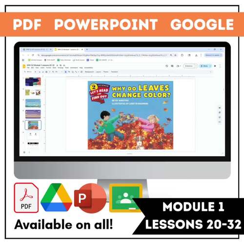 Wit & Wisdom Grade 2 Module 1 Lessons 20-32: EDITABLE Lesson Slides ...