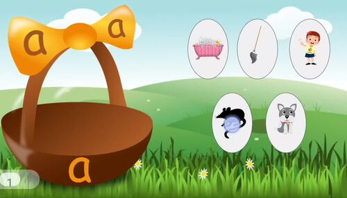 Spring Or Easter Vowel Hunt CVC Words Slide Game by Patrick Barton