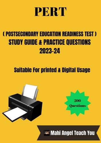PERT Exam Study Guide 2023-24: Comprehensive Printable PDF for colllege ...