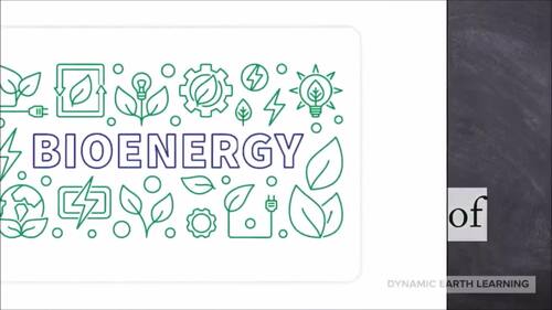 Biofuel | Video, Handout, and Worksheets by Dynamic Earth Learning