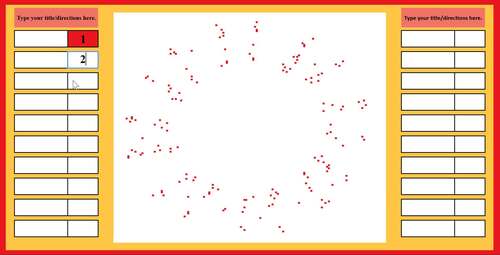 Bundle (5) Mystery Spring Pixel Art LOW PREP EDITABLE Pixel Art Templates