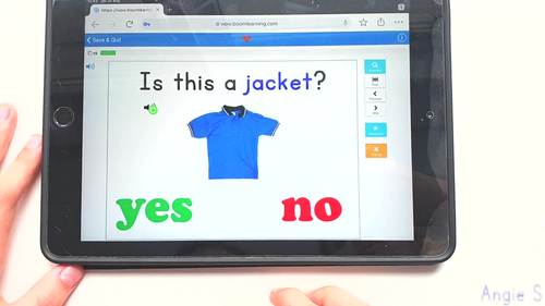 Fall Yes No Questions Speech Therapy Distance Learning Printable + Digital