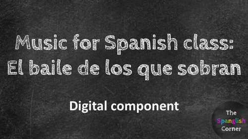 Music for Spanish class: a protest song, reading & vocabulary | TPT