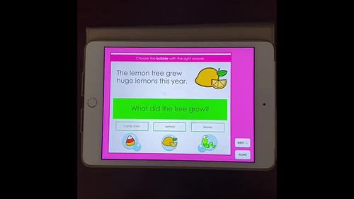 Listening Comprehension WH Questions - Digital Learning Resource