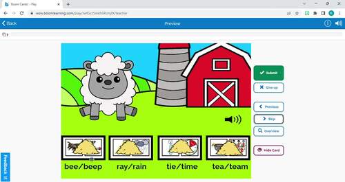 Final Consonant Deletion: Minimal Pairs Feed the Sheep the Hay.