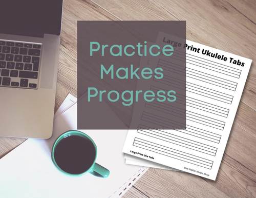 Beginner Ukulele Tabs - Large Print - Instant Download | TPT