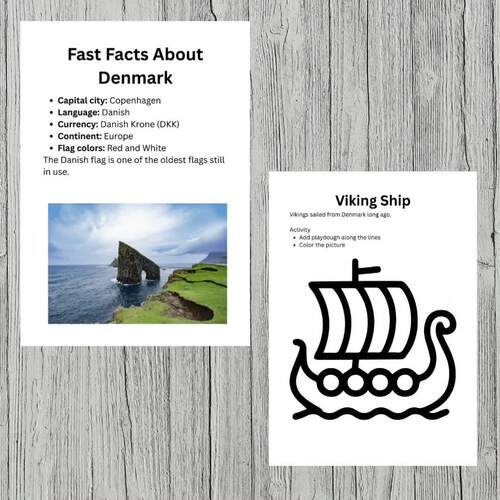 Denmark Country Study Bundle | Geography, Activities, Video, Song ...