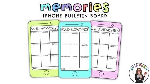 AVID End of Year | Cell Phone Memories Photo Book | Recruitment ...