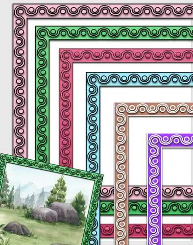 Picture Frame Border Clip Art Style 6 by DigiTechTeacher | TPT