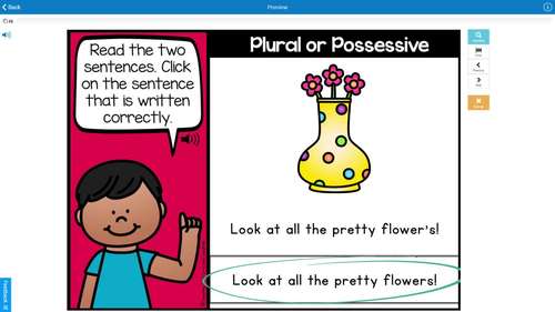 Plural or Possessive Nouns Boom Cards™ by Teaching With Love and Laughter