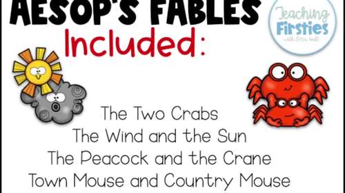 Aesop's Fable Reading Activities - SET 2 for Seesaw & Google (Distance ...